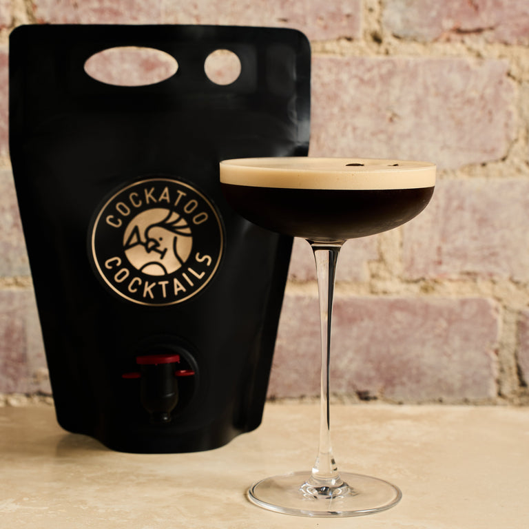 Buy Espresso Martini Pouches Online | Cockatoo Cocktails