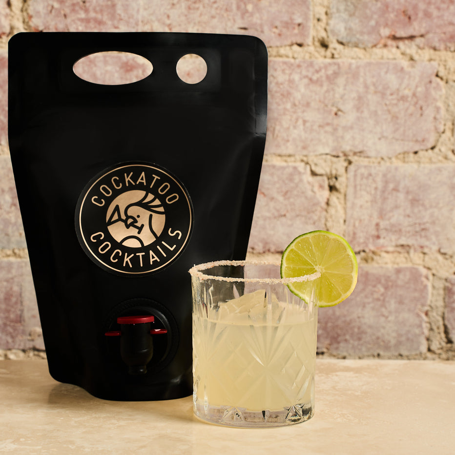 Buy Margarita Pouch Online | 700ml and 1.5L Pouches – Cockatoo Cocktails
