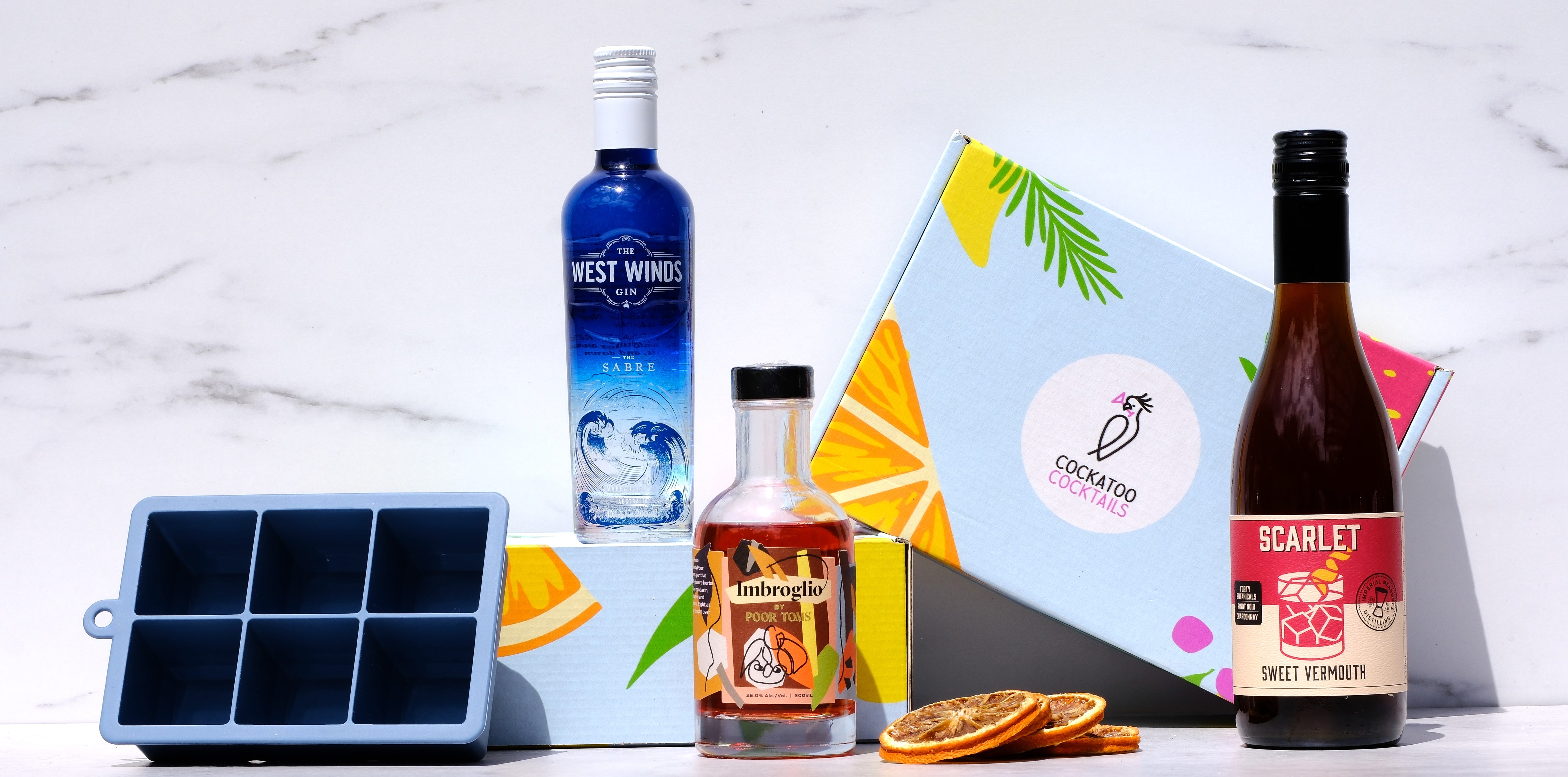 Buy Negroni Cocktail Kit Online - Cockatoo Cocktails